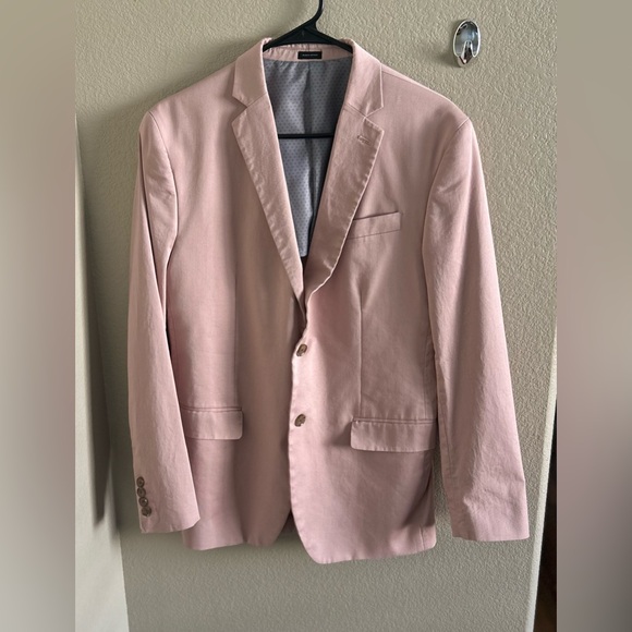 jf j.ferrar | Suits & Blazers | Mens Pink Blazer Jf Ferrar Size 4 R ...